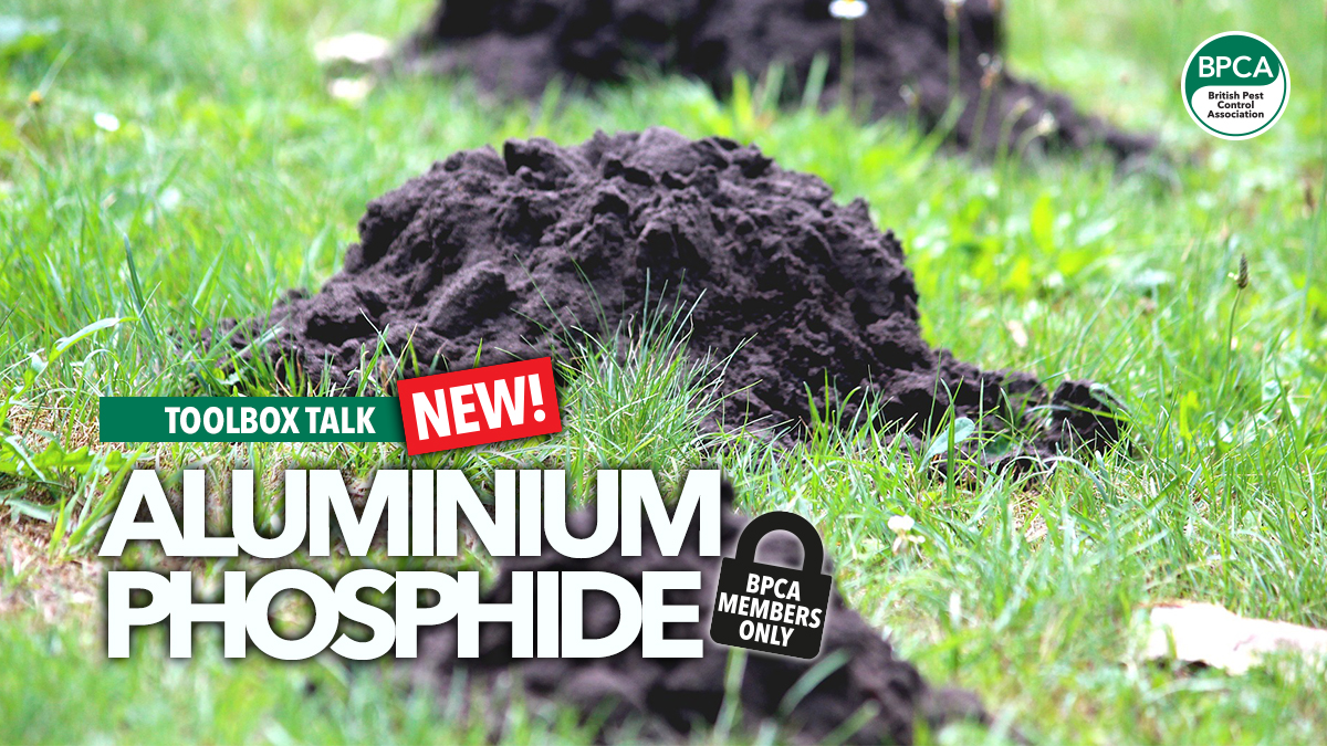 New aluminium phosphide toolbox talk released for BPCA members