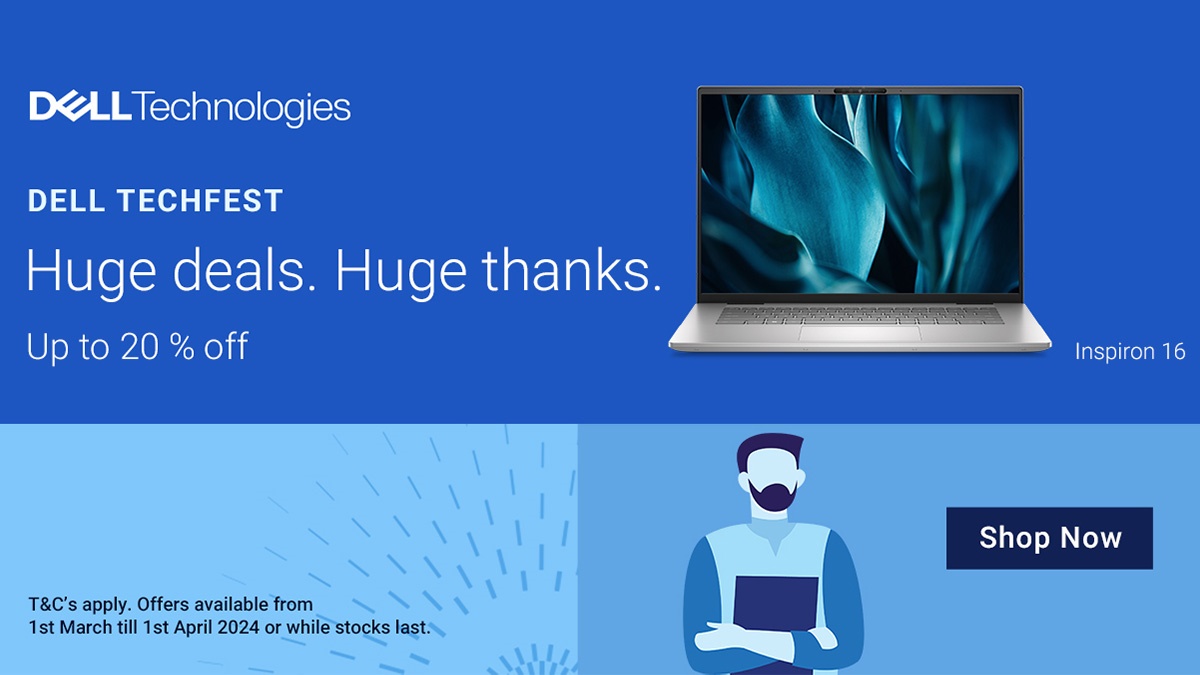Dell's 40th anniversary - huge deals to thank loyal customers