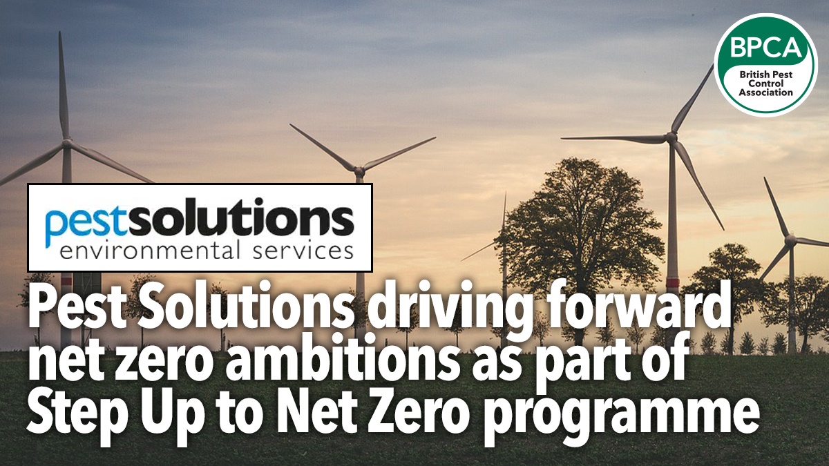 Pest Solutions driving forward net zero ambitions as part of Step Up to ...