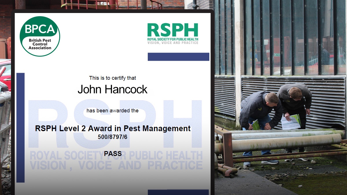 Why should you do the RSPH Level 2 Award in Pest Management ...