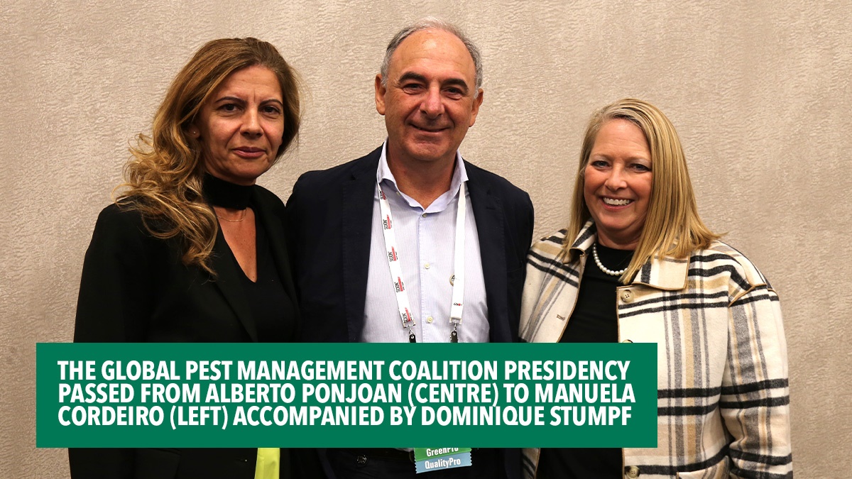 Manuela Cordeiro elected President of the Global Pest Management Coalition
