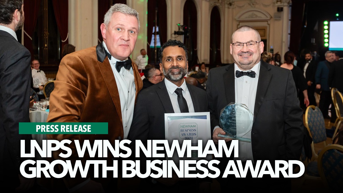 LNPS wins Newham Growth Business Award