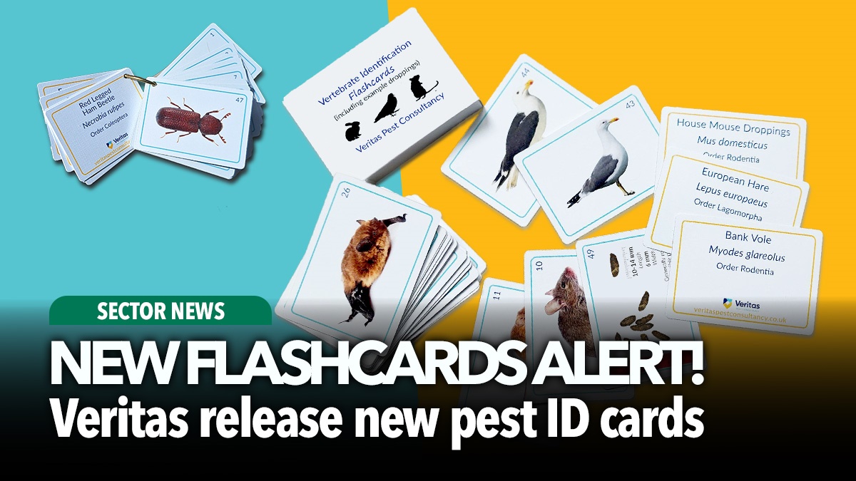 New flashcards alert! Veritas release new pest ID cards