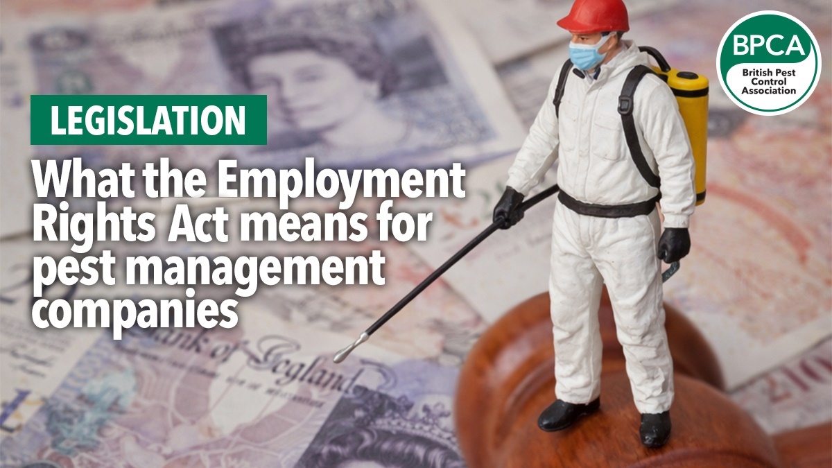 What the Employment Rights Act means for pest management companies
