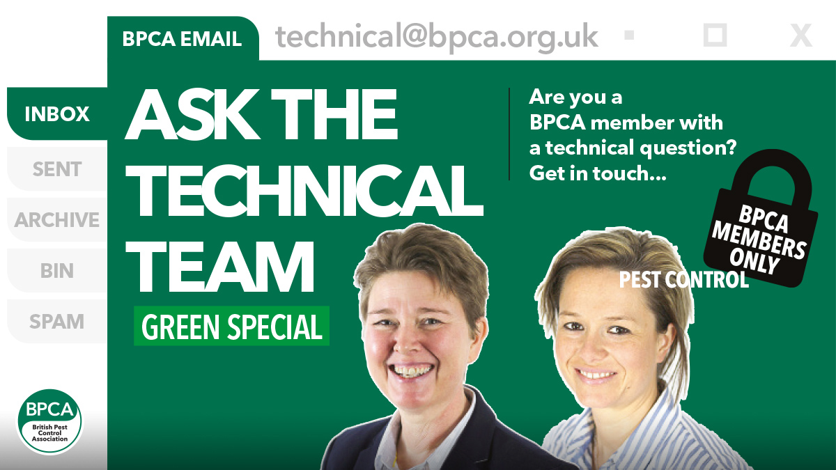 Ask the technical team May 2021