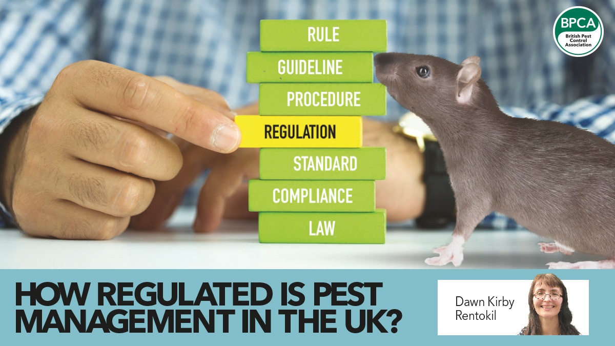 How regulated is pest management in the UK?